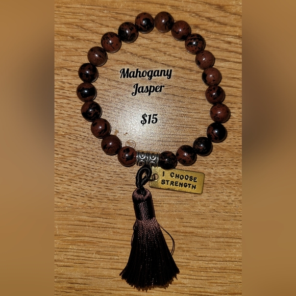 Jewelry | Mahogany Jasperobsidian Bracelet | Poshmark